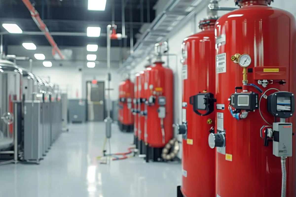 FM 200 Fire Suppression System UAE | Fire Protection Dubai